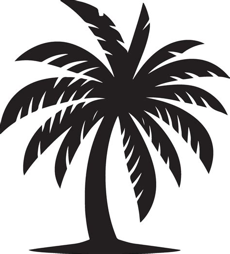 minimalist palm tree 52256925 vector art at vecteezy