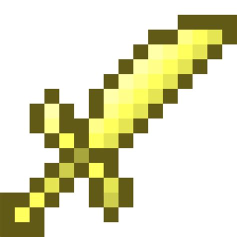 Minecraft Gold Sword Texture
