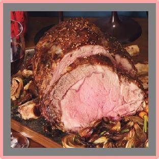 The Blogs Prime Rib Roast Beef With Fresh Garlic And Rosemary Chef