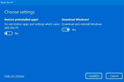 Which Is Best For Windows Reset Cloud Download Or Local Reinstall