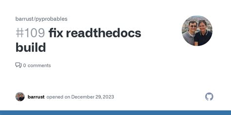 Fix Readthedocs Build Issue Barrust Pyprobables Github