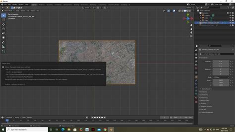 OSM Crash Domlysz BlenderGIS Discussion GitHub