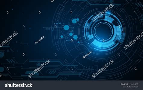 Abstract Hud Ui Abstract Hi Tech Stock Vector Royalty Free Shutterstock