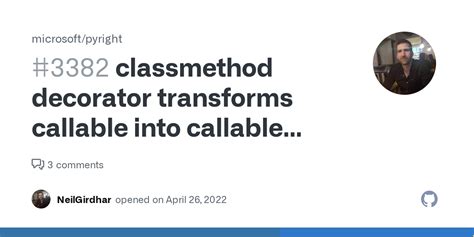 Classmethod Decorator Transforms Callable Into Callable Rather Than Producing A Classmethod