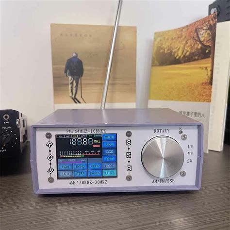 Full Touchscreen Radio Receiver With 28 Inch Display Si4732 Dsp