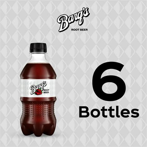 Barqs Root Beer Bottles 12 Fl Oz 6 Pack