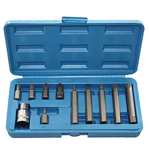 Spline Bit Set 11pce Lemass Engineering Supplies