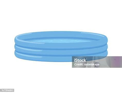 어린이 야외 활동을 위한 풍선 수영장 평면 벡터 삽화가 격리되어 있습니다 수영장 스포츠 경기장에 대한 스톡 벡터 아트 및 기타 이미지 수영장 스포츠 경기장 어린이