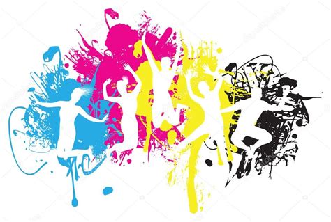 Jumping Background Stock Vector Image By Jameschipper 15607021