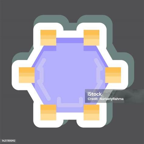 스티커 그리기 다각형 그래픽 디자인 도구 기호와 관련이 있습니다 편집 가능한 간단한 디자인 간단한 그림 간단한 벡터 곡선에 대한