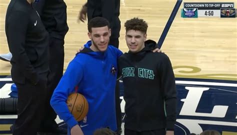 ロンゾvsラメロ、ボール兄弟がnba公式戦で初対決 Tunadrama