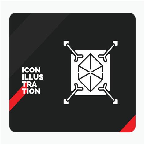 Red And Black Creative Presentation Background For Object Prototyping Rapid Structure 3d