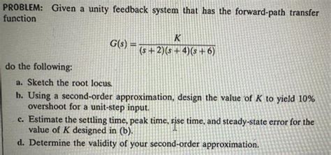 Solved Can You Draw Root Locus With Matlab And Design The
