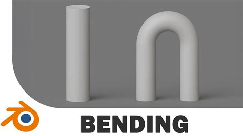 how to bend objects blender tutorial youtube