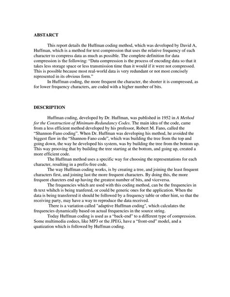 Solution Huffman Coding Studypool