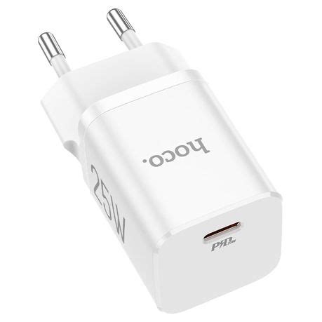 Hoco N PD W Type C Fast Charging Adapter White Trendex V