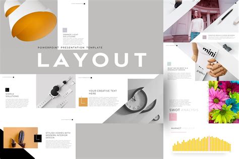 Layout Powerpoint Template Creative Powerpoint Templates ~ Creative Market