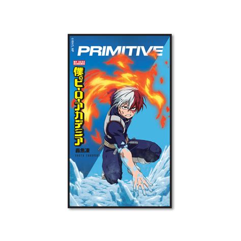 Shoto Todoroki Foil Sitcker Primitive Skateboarding Vip