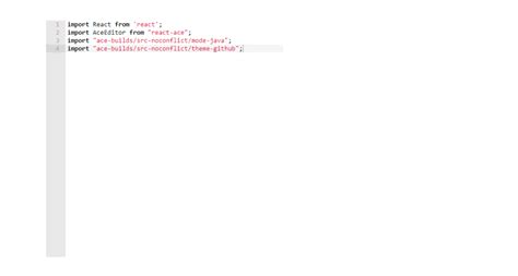 Reactjs ライブラリ「react Ace」を使用してシンタックスハイライトを実装する Mebee