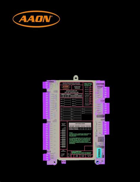 Pdf Gpc Xp Controller Technical Guide Aaon 01jpdfgpc Xp Controller Technical Guide