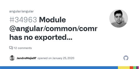 Module Angularcommoncommon Has No Exported Member ɵngstyleimpl Did You Mean