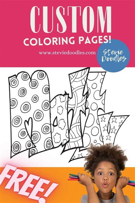 Matty Free Printable Coloring Page — Stevie Doodles Free Printable