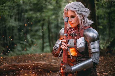 Shirogane Sama Ciri Witcher смешные картинки и другие приколы