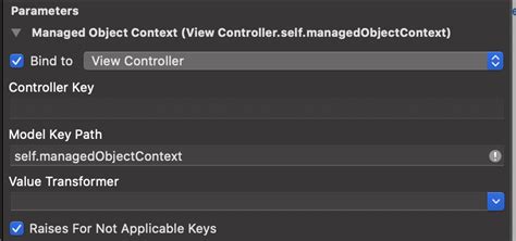 Objective C Cocoa Cannot Perform Operation Without A Managed Object Context Stack Overflow