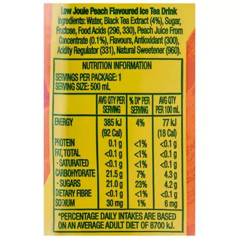Ice Tea Peach 500ml