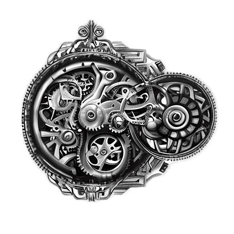 Steampunk Clockwork Graphic · Creative Fabrica