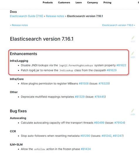 Elasticsearch Log4j漏洞快速修复步骤 阿里云开发者社区