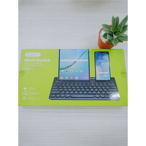 Jual Robot Kb10 Keyboard Bluetooth Multi Device Connection Wireless Usb 2 4g Multi Device Up To