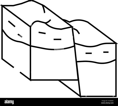 Compression Reverse Earthquake Line Icon Vector Illustration Stock Vector Image And Art Alamy