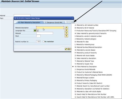 Solved Material Search Help Enhancement SAP Community