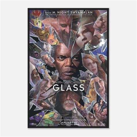 Glass Movie Poster James Mcavoy Classic Vintage Movie Poster Classic