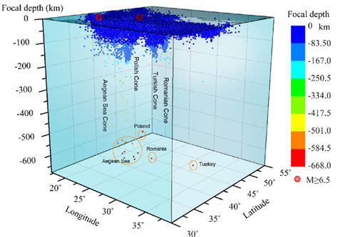 The Three Dimensional Distribution Map Of Microseismic Activity In The