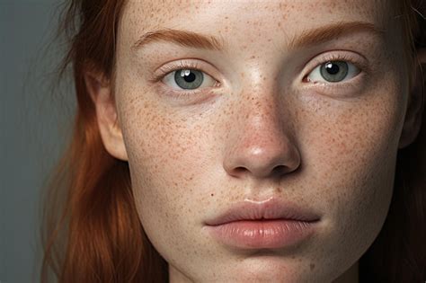 Close Up Of Acne Breakouts Triggered By Hormonal Fluctuations During