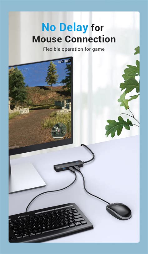 Vention USB Hub To Rj Ethernet High Speed Gigabit Mbps Lan