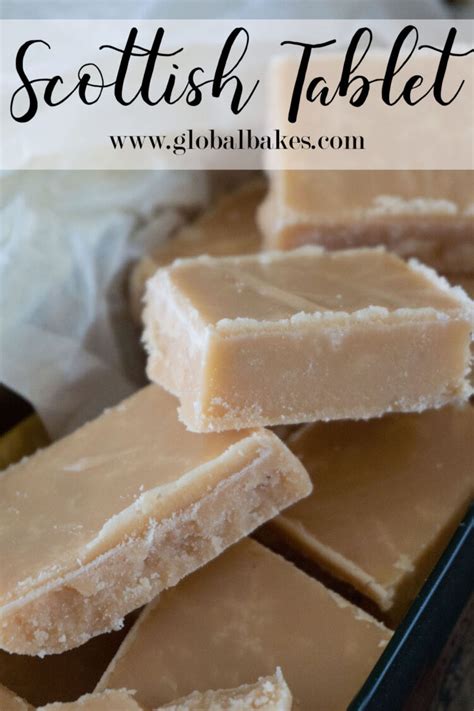 Traditional Scottish Tablet Recipe Global Bakes