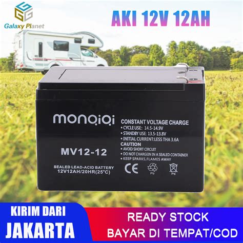 BATERAI AKI V AH Sprayer Hama Elektrik Accu Baterai Ah Volt Aki Sepeda Listrik