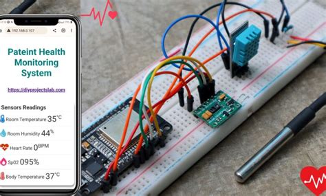 ESP32 Patient Health Monitoring System Archives DIY Projects Lab