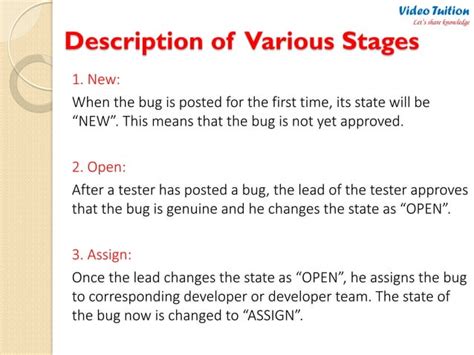 Software Testing Defect Bug Life Cycle Complete Flow Chart Of Defect States Pdf