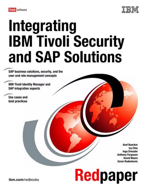 Integrating Ibm Tivoli Security And Sap Solutions Redp4616 Pdf