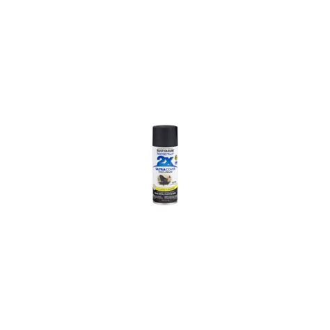 Rust Oleum 2x Ultra Cover Satin Canyon Black Paintprimer Spray 12 Oz