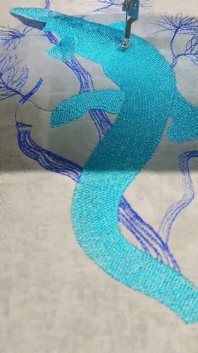 Хозяйка медной горы Embroidery вышивка Sewing Handmade свитшоты ящерицы Youtube