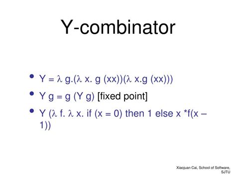 Ppt Introduction To Lambda Calculus Powerpoint Presentation Free
