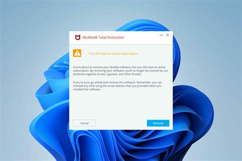 how to uninstall mcafee completely on windows 11