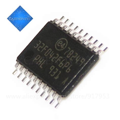 1 ชิ้น ล็อต stm32f042f6p6 stm32f042 32f042 tssop 20 ic mcu 32bit 16kb