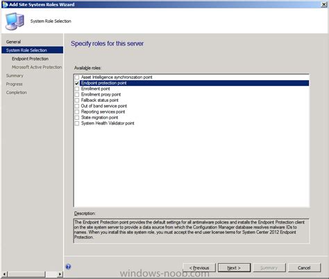 Using Sccm 2012 In A Lab Part 5 Enable The Endpoint Protection Role