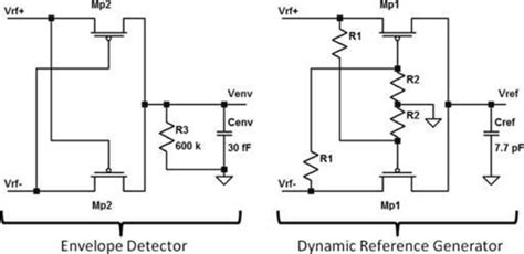 Envelope Detection And Dynamic Reference Voltage Generation Circuits
